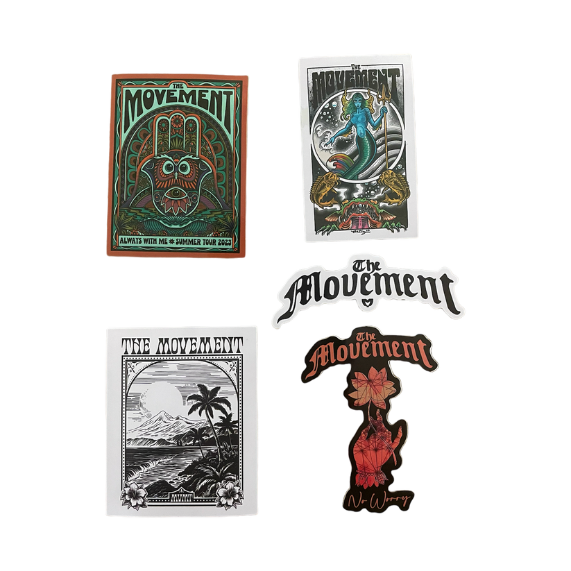 MVMT Sticker Pack – The Movement Store