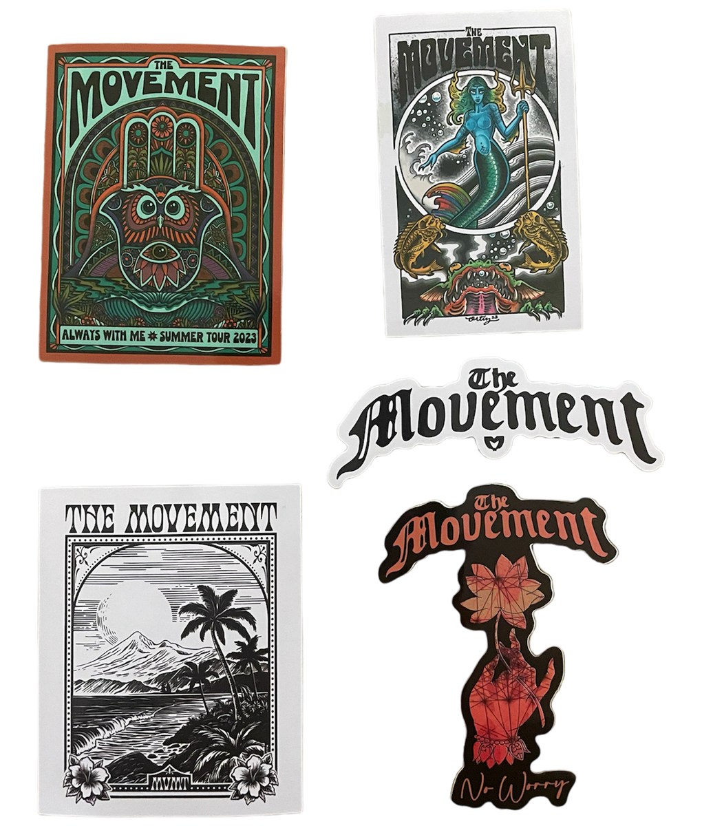 MVMT Sticker Pack – The Movement Store